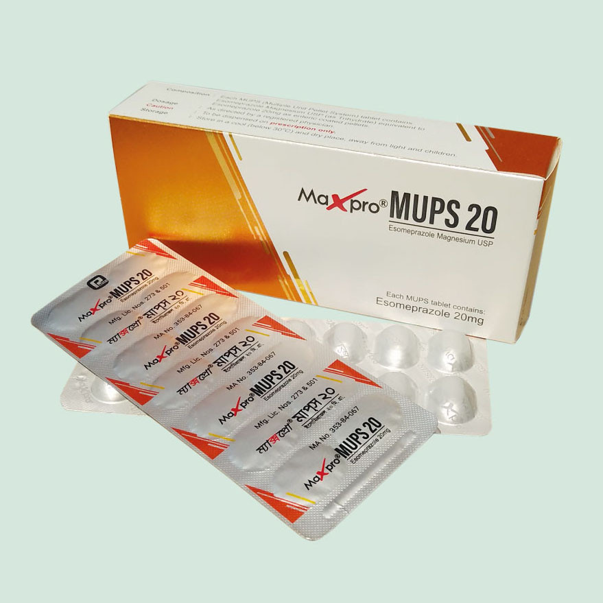 Maxpro Mups 20mg-Tablet – Amar Shop BD